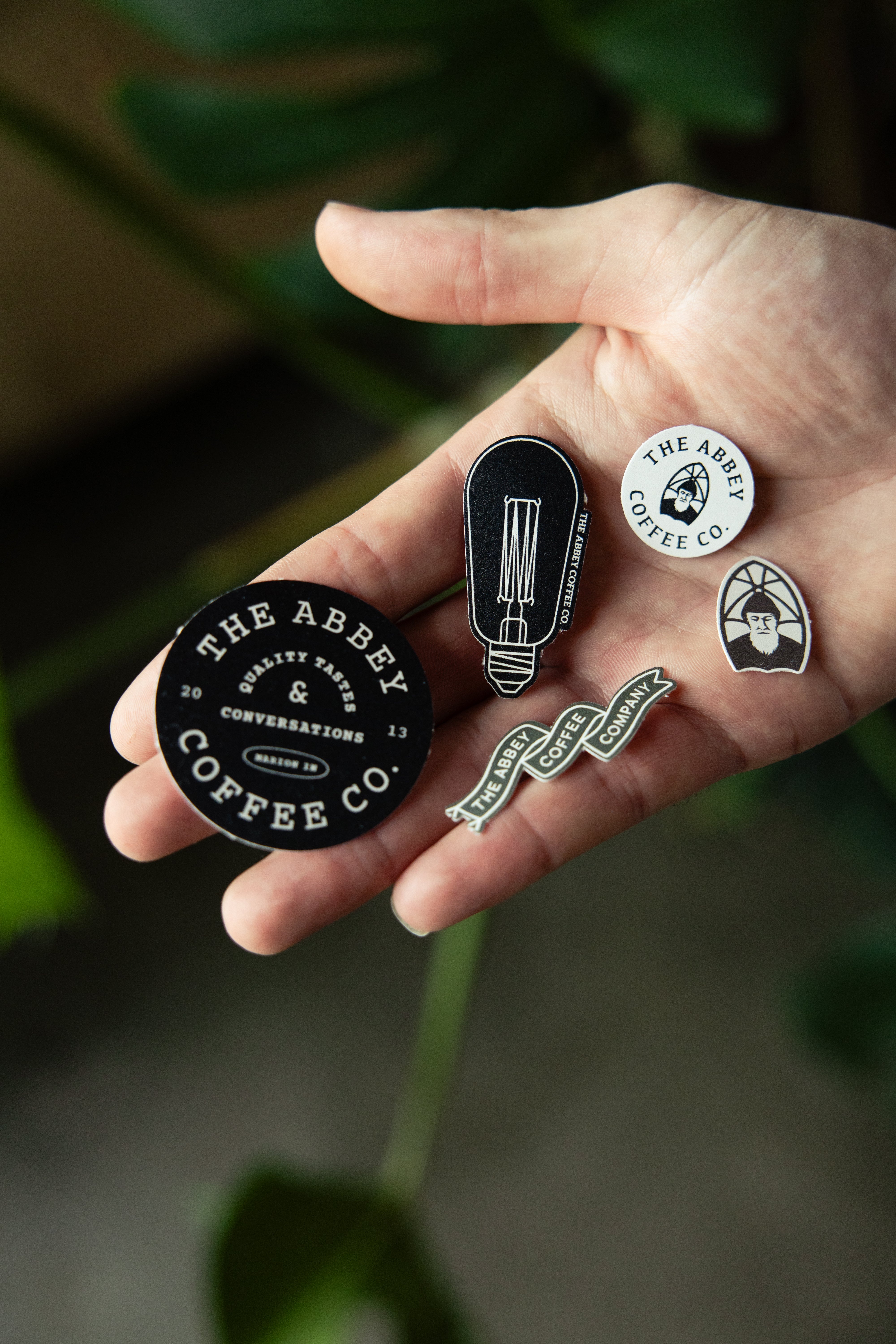Abbey Stickers – Abbey Coffee Co.